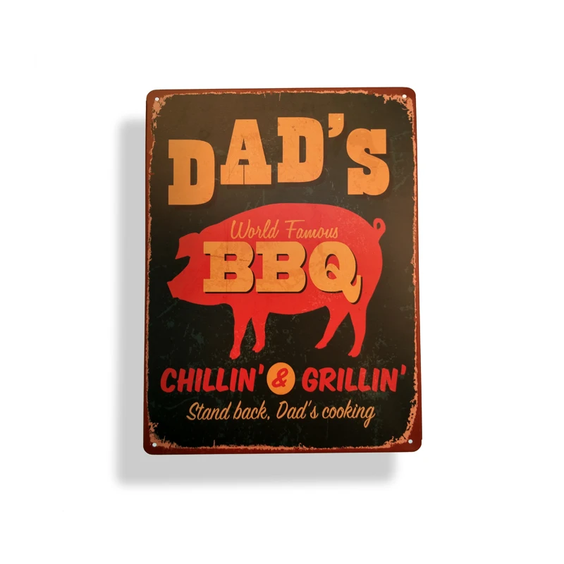 Vintage Advertising Plates - Perfect for Home & Bar Decor
