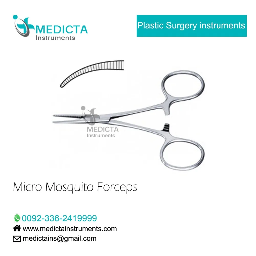 Micro Mosquito Forceps / Fine Mosquito Forceps / Delicate Forceps - Buy ...