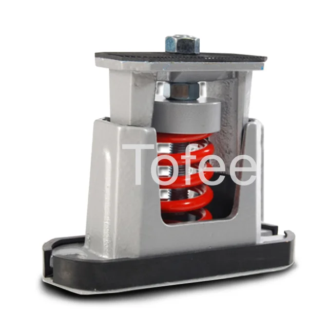 spring floor mount vibration isolators spring damper pipe vibration ...