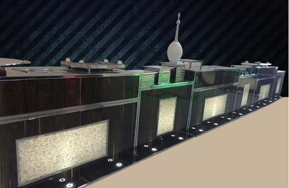 Customizable Food Service Counters - Perfect for Weddings