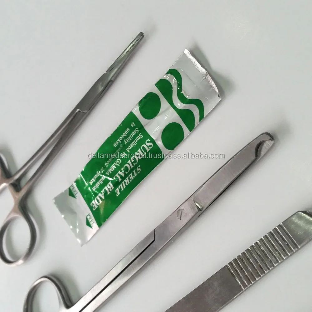 Minor Basic Instrument Set and Minor Surgical Set by Delta Med Surgical