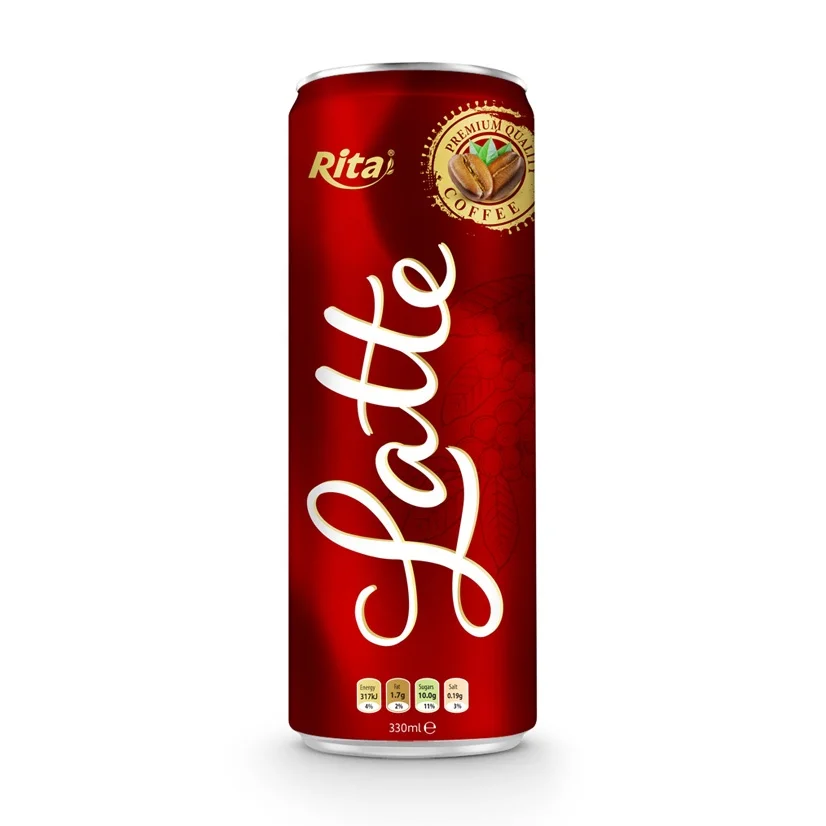 Wholesaler Instant Coffee 330ml Canned Latte Coffee Drink Beverages ...