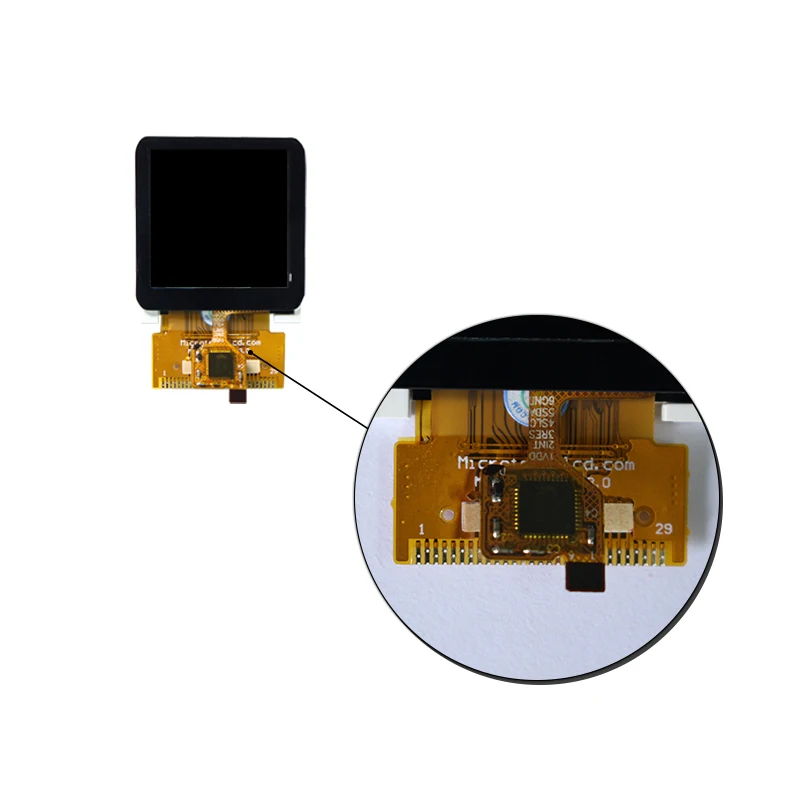 1.44'' TFT LCD with Touch Panel - 128x128 Pixels Display