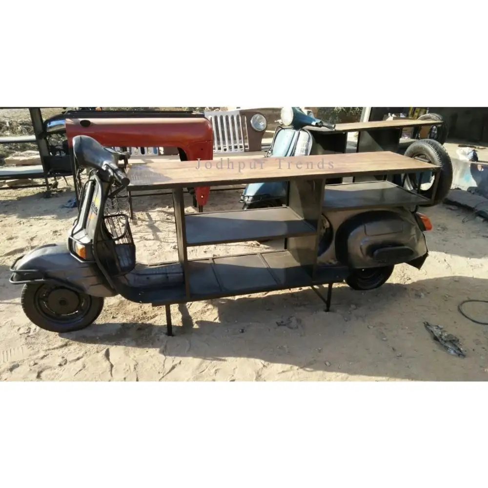 Auto mobile Furniture Vintage Scooter Design Console Table| Alibaba.com