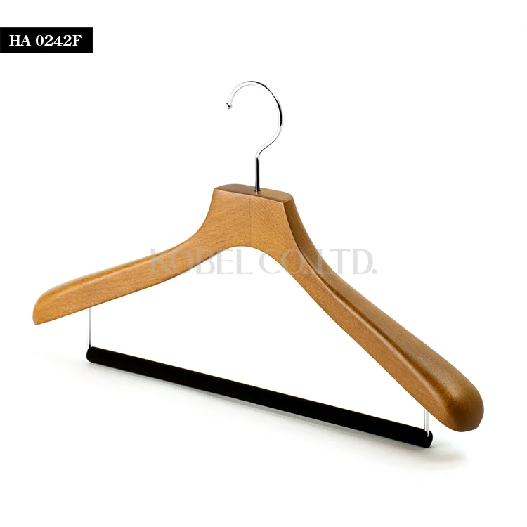 Japanese Luxury Wooden Coat Pants Hanger For Salon Equipment Ha0242flb ...