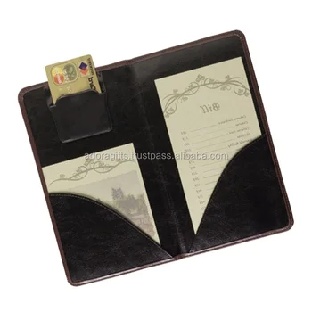 Leather Menu Bill Folder Presenter Receipt Folder - Buy Restaurant Bill ...