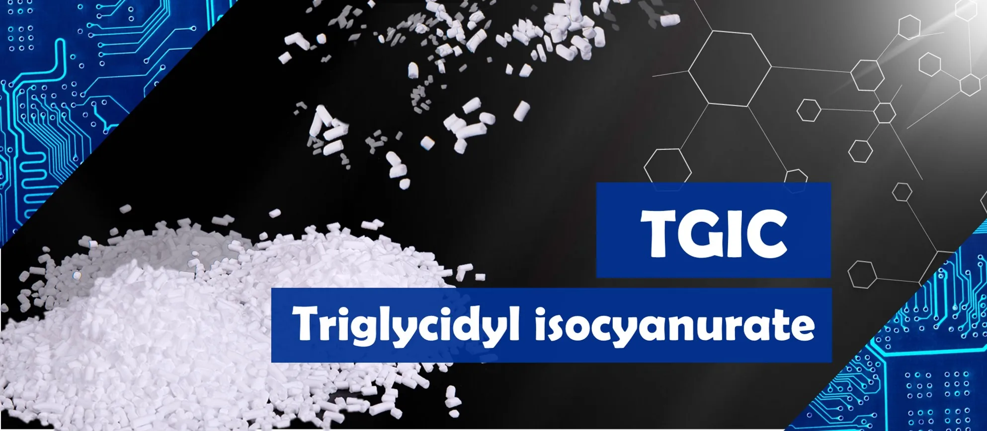 Triglycidyl Isocyanurate TGIC Powder Coating CAS 2451-62-9 for ...