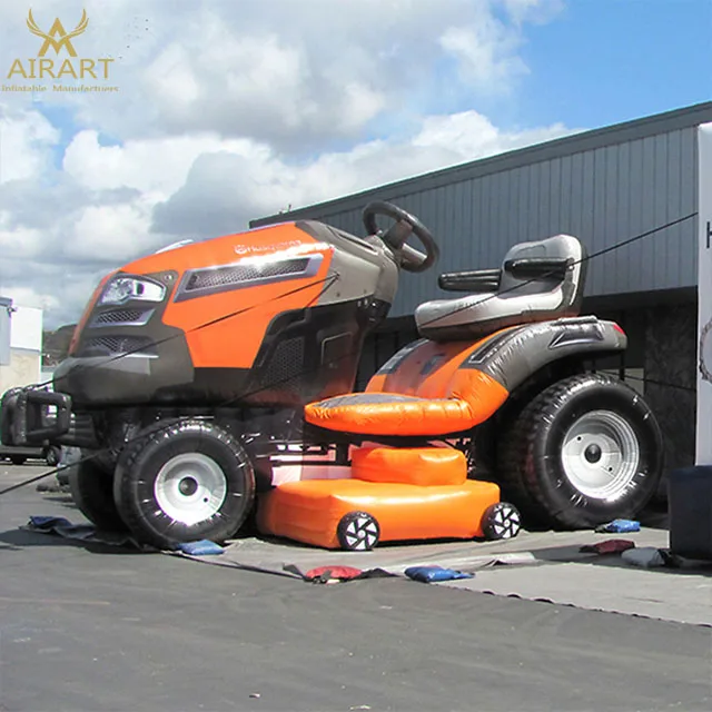 giant inflatable truck,giant inflatable advertising mower ,inflatable ...