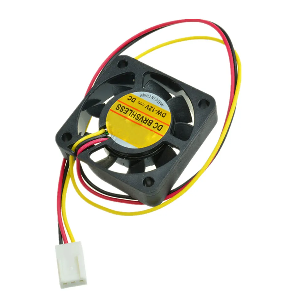 3 Pin 4cm Computer Cpu Cooler Cooling Fan Pc 4cm 40x40x10mm Dc 12v ...