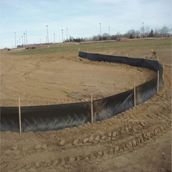 Woven Geotextile Silt Fence Roll For Sediment Control - Buy Woven ...