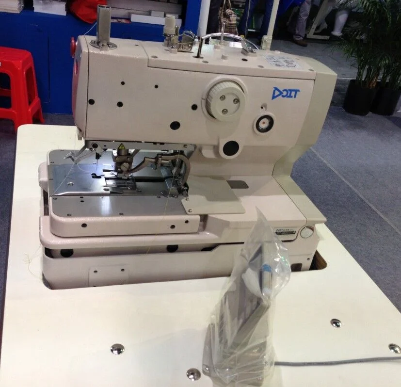 DT 9820 Industrial Button Hole Sewing Machine - Easy & Efficient