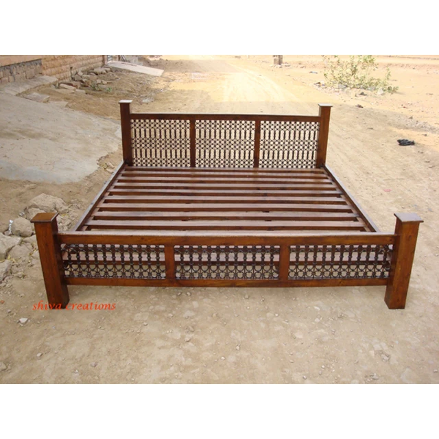 Alibaba.com: Jali Range Solid Wood Bed, soft home furniture for home ...