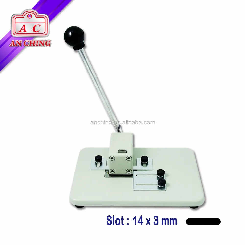 Metal Hole Slot Punch for PVC Card - Precision & Durability