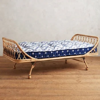 Beautiful Rattan Single Bed - Buy Rattan Bed,Bed,Daybed Product on ...