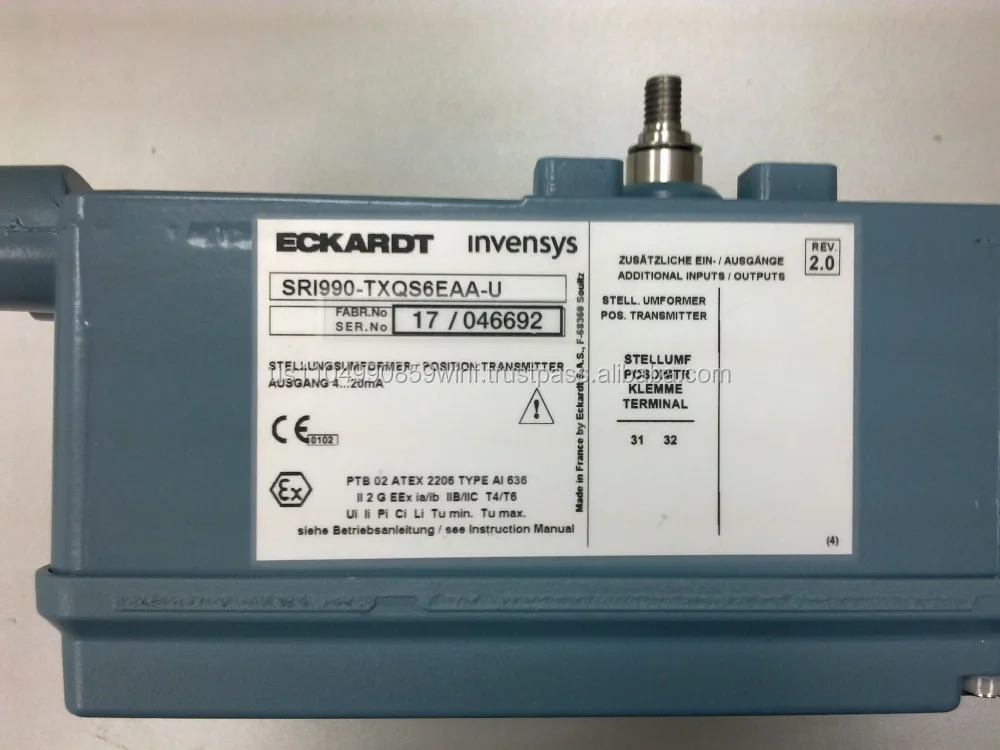 Foxboro-eckardt定位器srd991-bhns6nfmny-v01 - Buy Foxboro-eckardt Srd991-bhns6nfmny-v01,Eckardt ...
