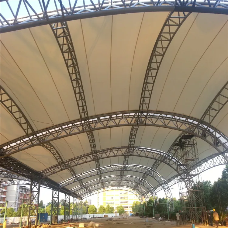 Steel Pipe Truss Structure Stadium Roof Steel Tube Truss Stadium Roof ...