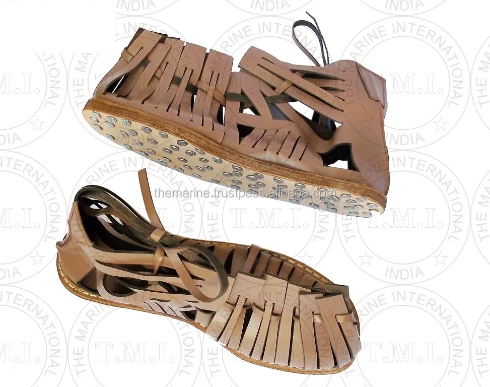 Roman Legion Armor Sandal Leather Armour Available Size 9 & 10 Casual ...