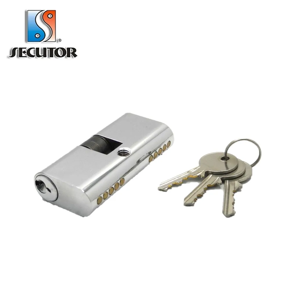 50mm Oval Profile Double Door Lock Cylinder - Buy Oval Profile Cylinder ...