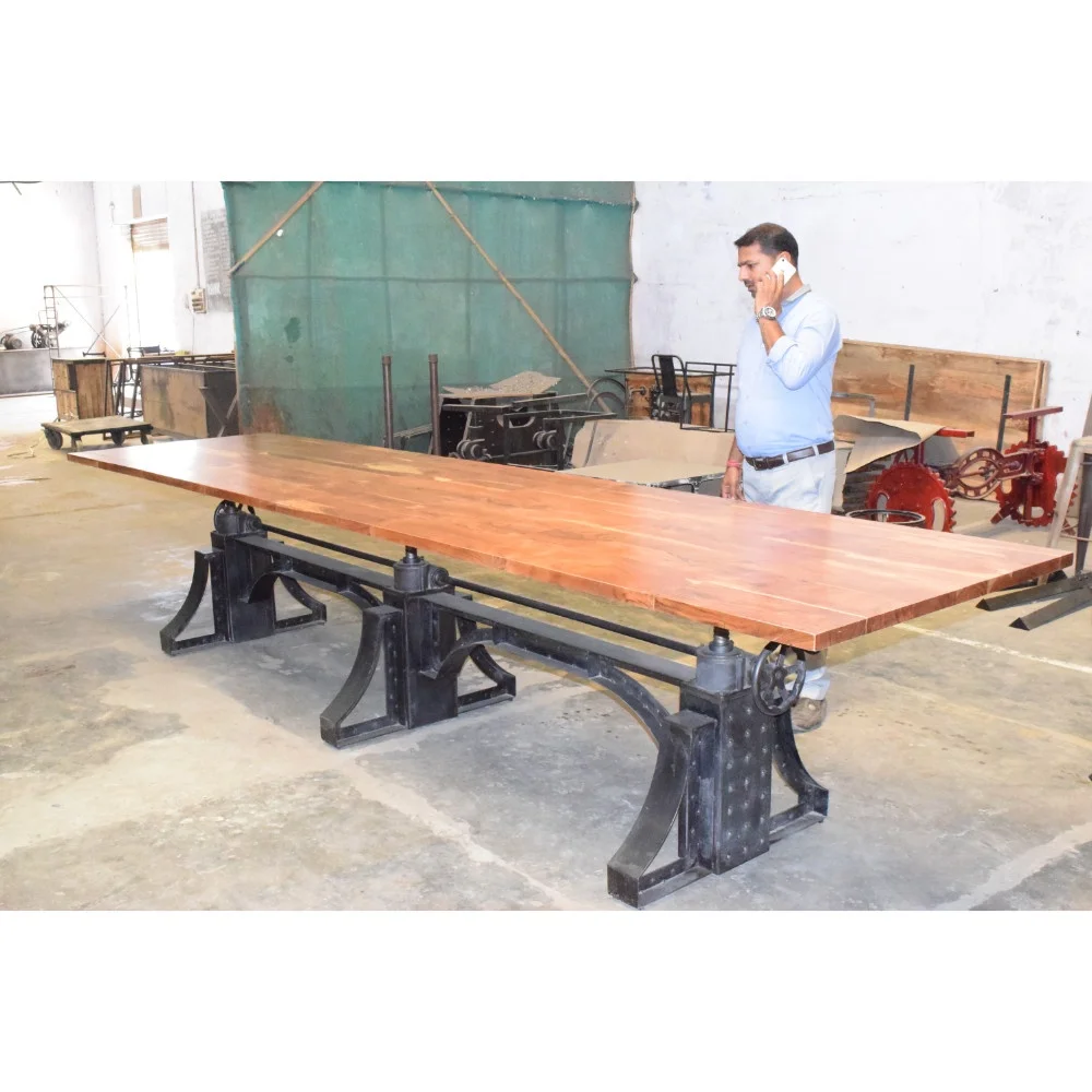 Top Quality Industrial Crank Table - Adjustable & Durable