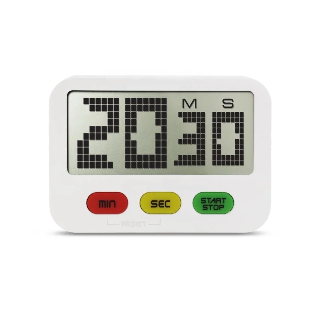 Jumbo Lcd Display Timer With Stand And Fridge Magnet - Buy Jumbo Lcd ...
