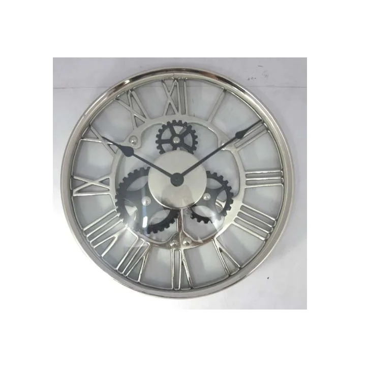 Nordic Retro Antique Roman Numerals Home Decorative Silent Movement ...