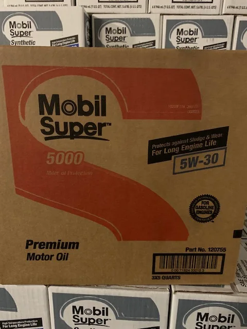 Mobil Super 5000,10w-30 Motor Oil,5 Qt ( Pack Of 3) - Buy Motor Oil ...