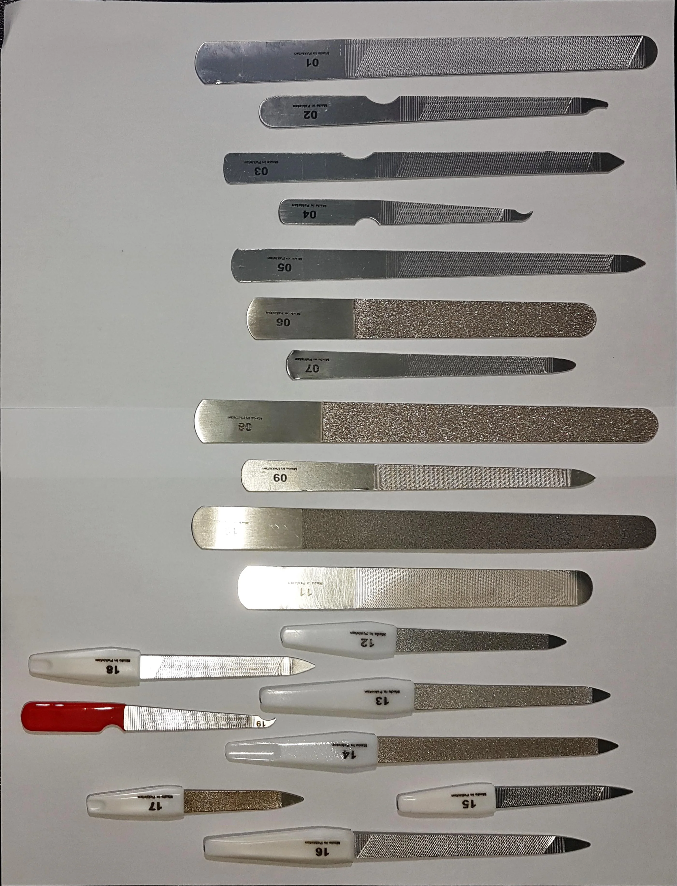 Stainless Steel Nail Files - Buy Metal Nail File Buffer Art Files ...