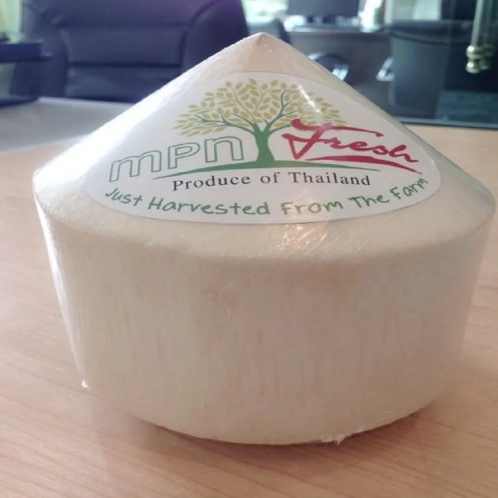Fresh Polished Young Thai Coconut (ball Shape) - Buy Organic Young Thai ...
