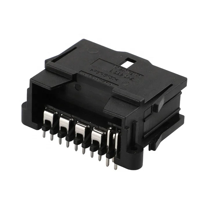 8 pin male PCB electrical automotive cable connector 1-1241781-1 1 ...