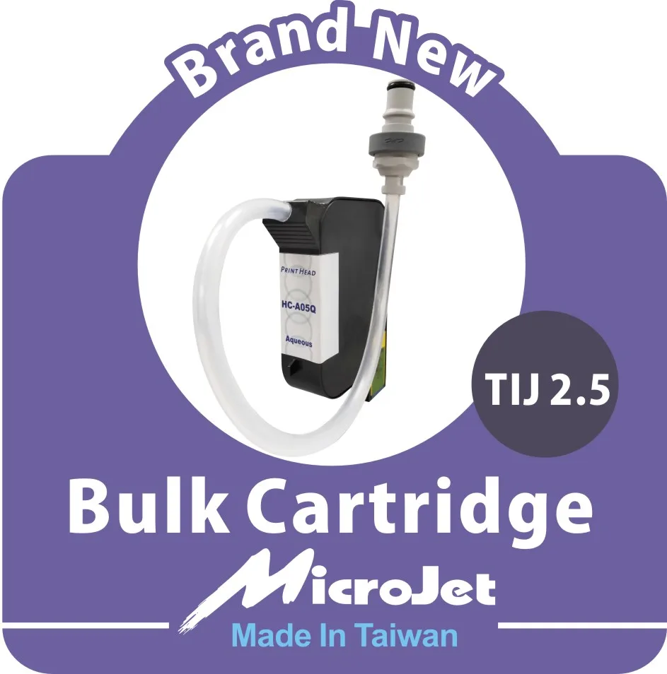 Empty Bulk Cartridge Q2320A, Q7456A, Q2357A, Q2382A TIJ 2.5 Aqueous ...