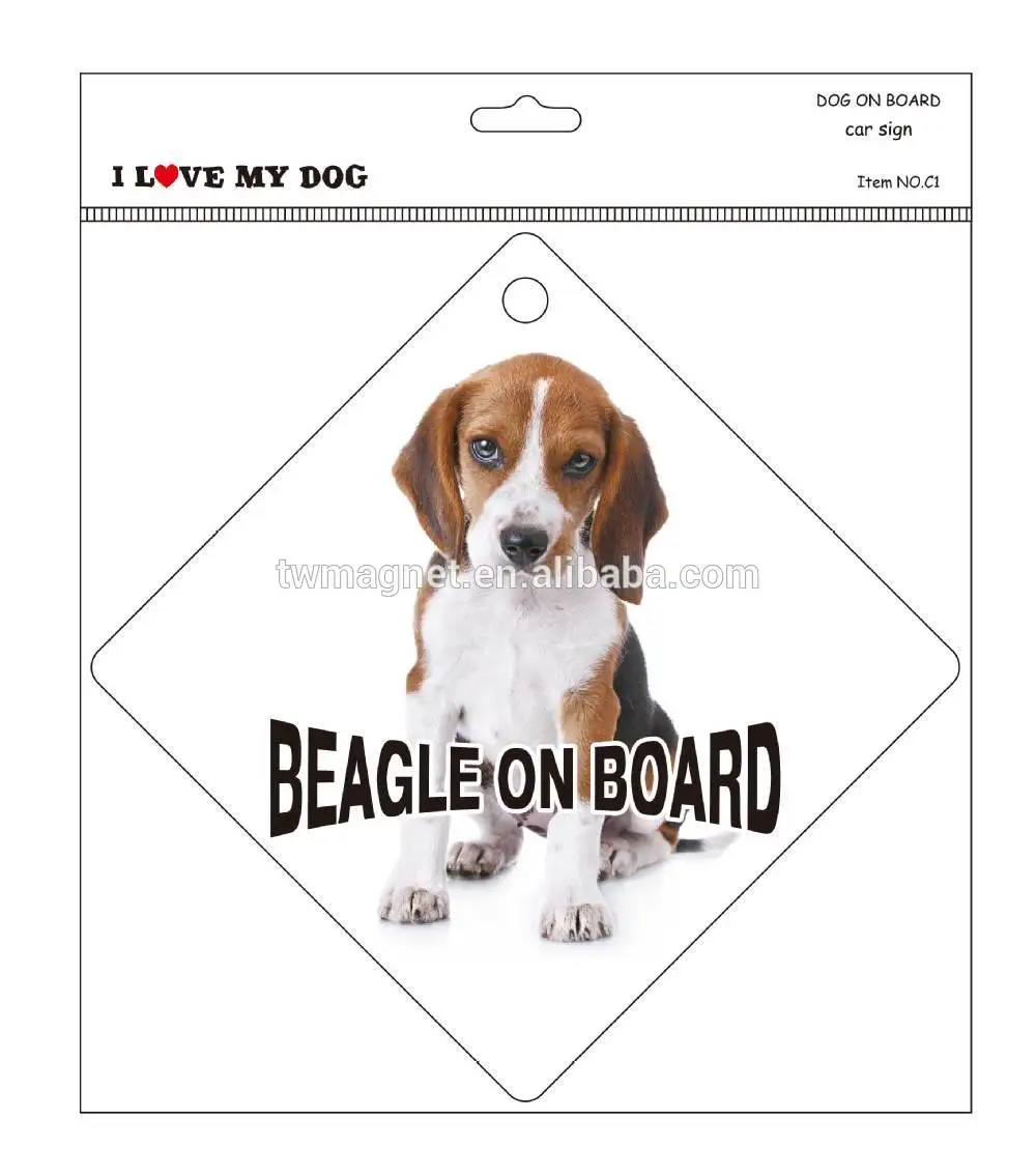 Customized Beware Of Dog Staffy Plastic Hanging Door Sign - Buy Door ...
