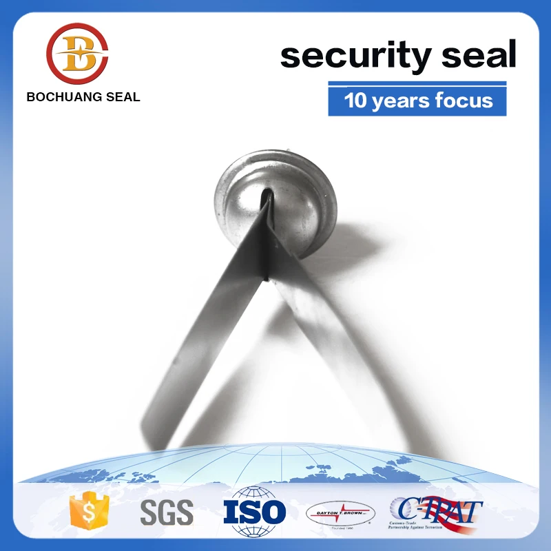 Bcs103 Tamper Proof Safety Metal Strip Seal Serial Number Security ...