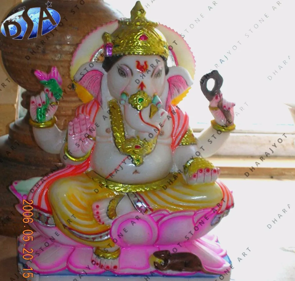 Top Sponsor Listing Resin Ganesha Statue Hindu God Ganesh Figurine For ...