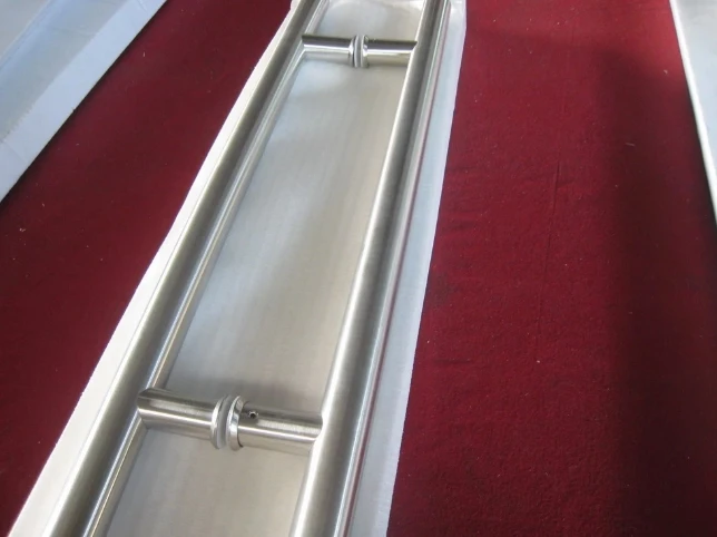 Stainless Steel Door Push Pull Ladder Handle - Durable & Stylish