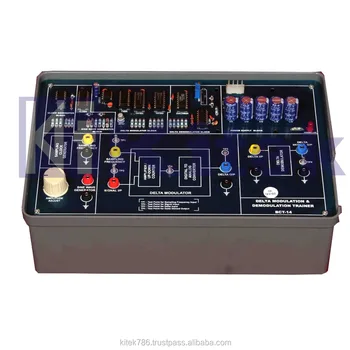 Delta Modulation / Demodulation Communication Trainer Kit ...