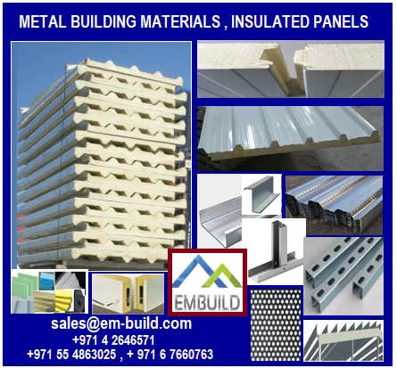 All Kinds Of Metal Building Materials Z & C Purlins/ Decking Sheets ...