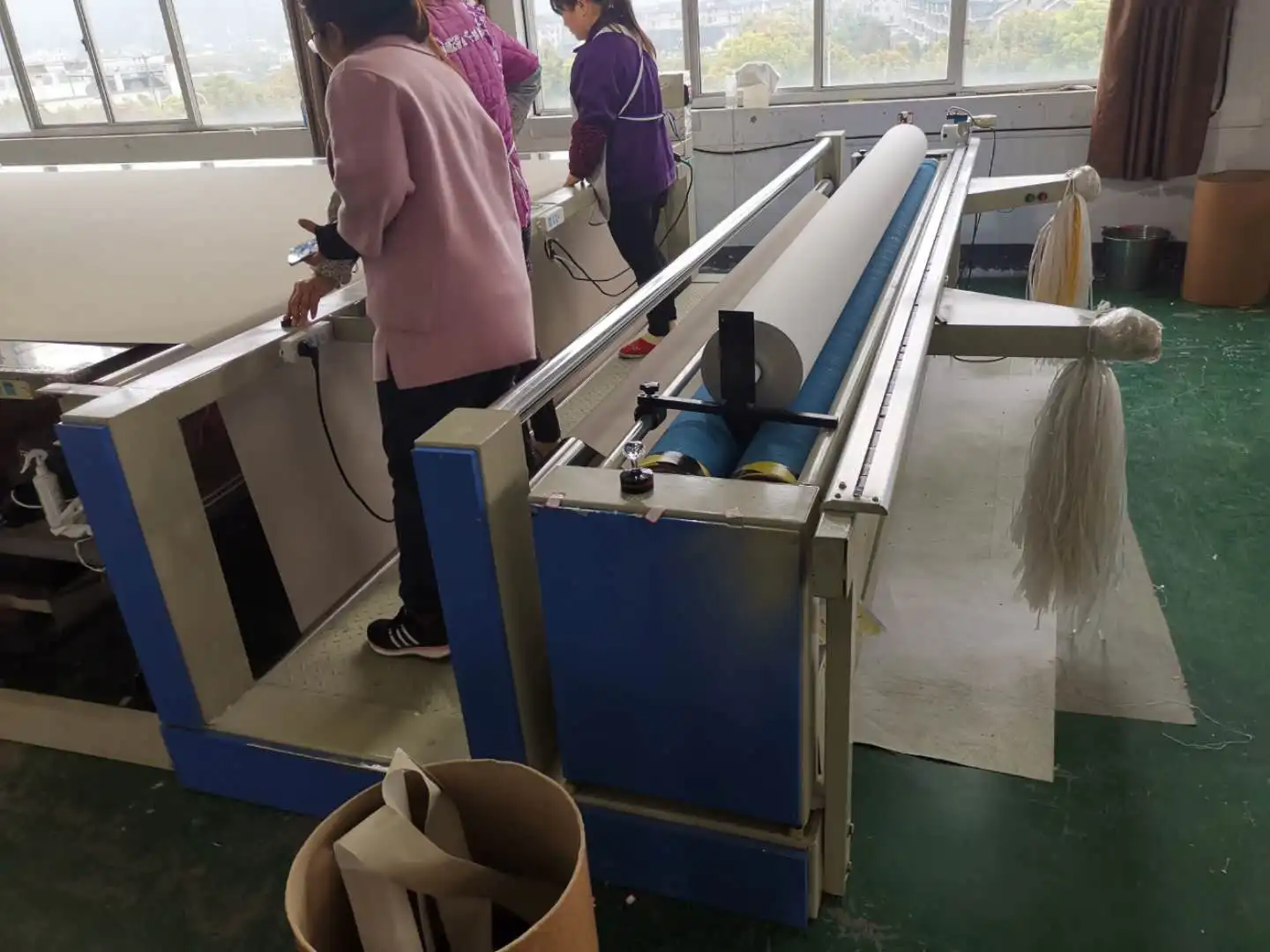 Efficient Textile Finishing with Automatic Double Rolling Machine