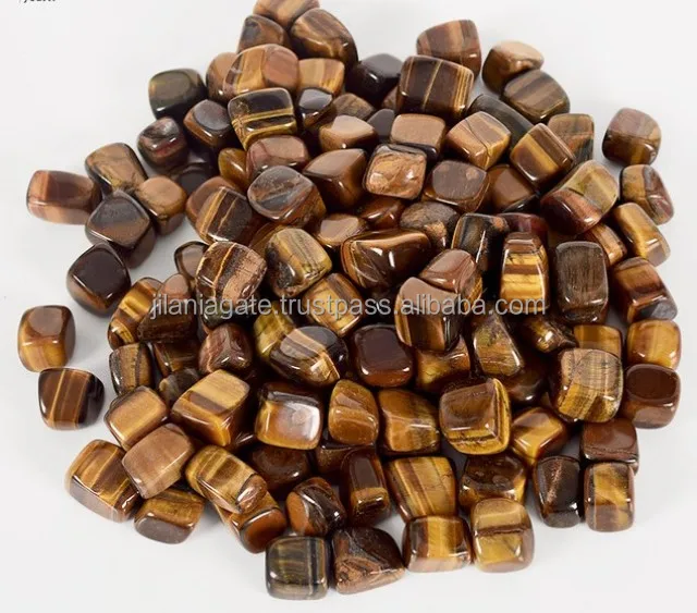 Wholesale Natural Tiger Eye Tumbled Crystal Stone | Cheap Price ...