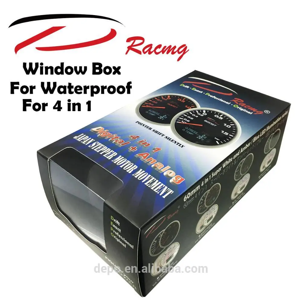 60mm Analog White And Amber Led Wideband Gauge - Buy Diesel Wide Band ...