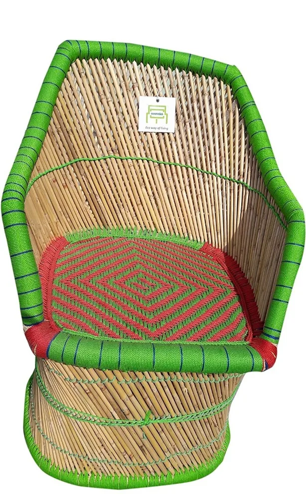 Modern Chairs Handicraft New Design Adult And Kids Bamboo Chair Set For ...