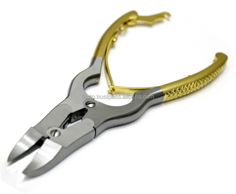 Heavy Duty Toenail Clippers Matt Black Stainless Steel Professional ...
