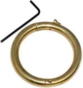 Brass Bull Nose Ring - Durable & Disinfected Veterinary Instrument