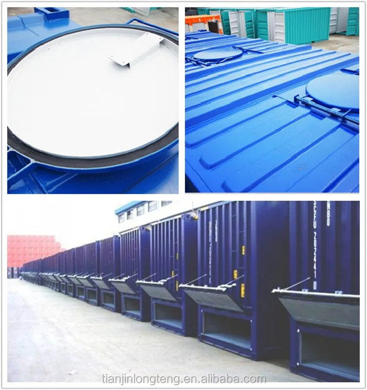 Cargo Transportation Intermediate 20ft High Cube Dry Bulk Shipping ...