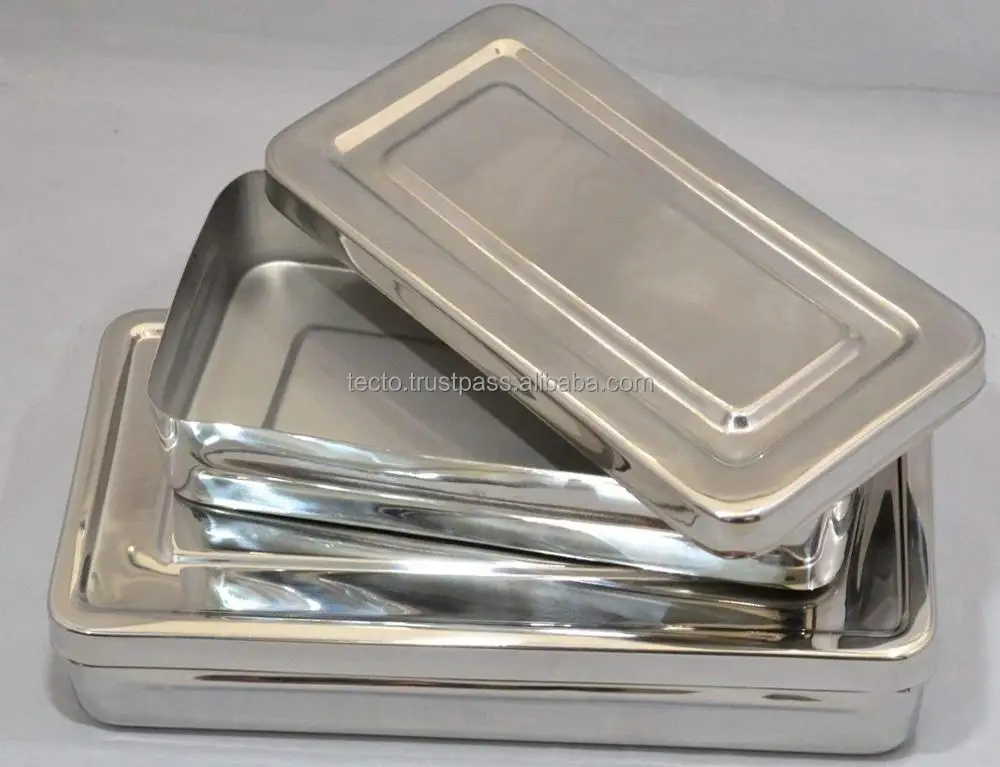 Stainless Steel Surgical Instrument Tray - Durable & Versatile