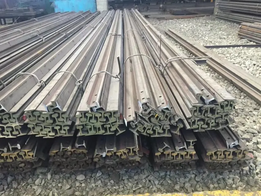 DIN 5901 18kg/m Steel Rail Track S18 Rail 55Q Grade 6m