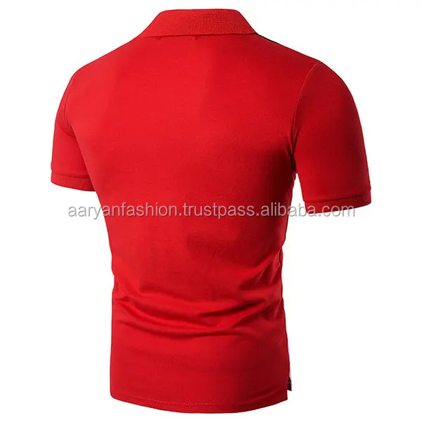 High Quality 100% Cotton Slim Combination Colors Men Polo Shirt - Buy ...