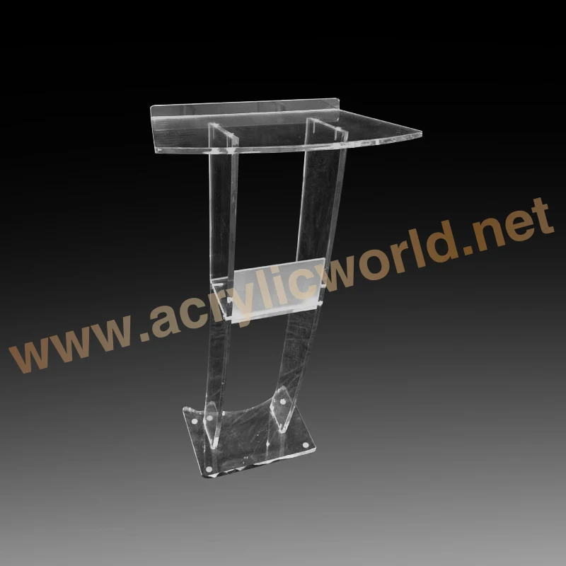 Podium Akrilik Bening/Podium Gereja Akrilik/Perspex Ltren Sekolah ...