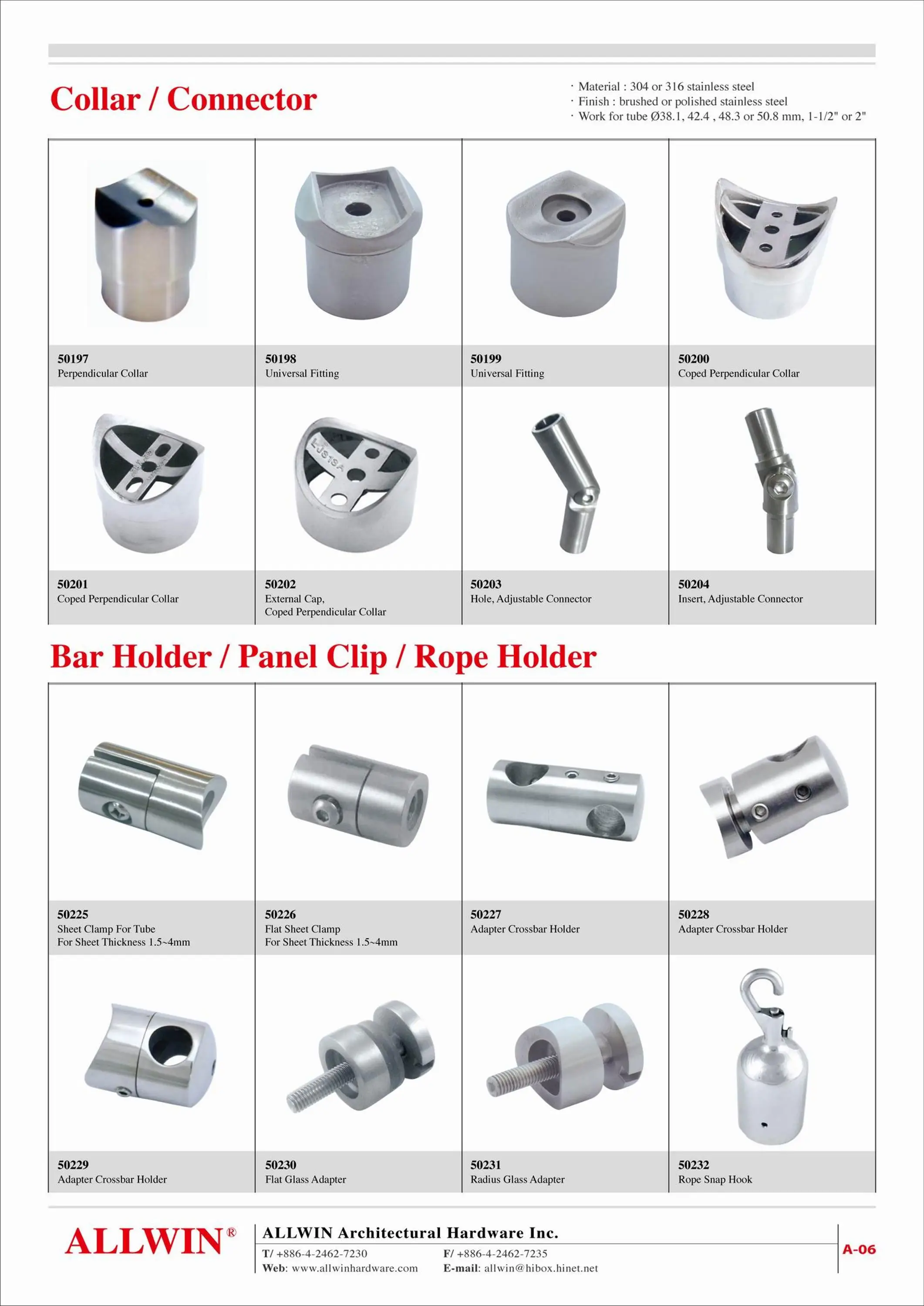 Stainless Steel Corner Adjustable Connector For Solid Bar Rod - Buy ...