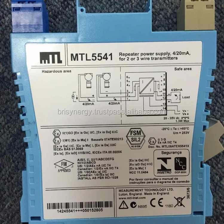 MTL5541แบรนด์ใหม่ MTL แยกอุปสรรค/ทวนแหล่งจ่ายไฟ| Alibaba.com
