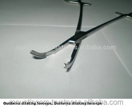Tracheostomy Guide Wire Forceps - Stainless Steel Surgical Instrument ...